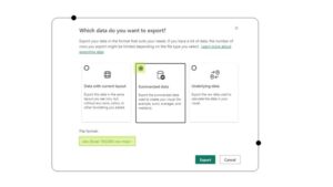 Power BI Export to Excel New Improvements Overview
