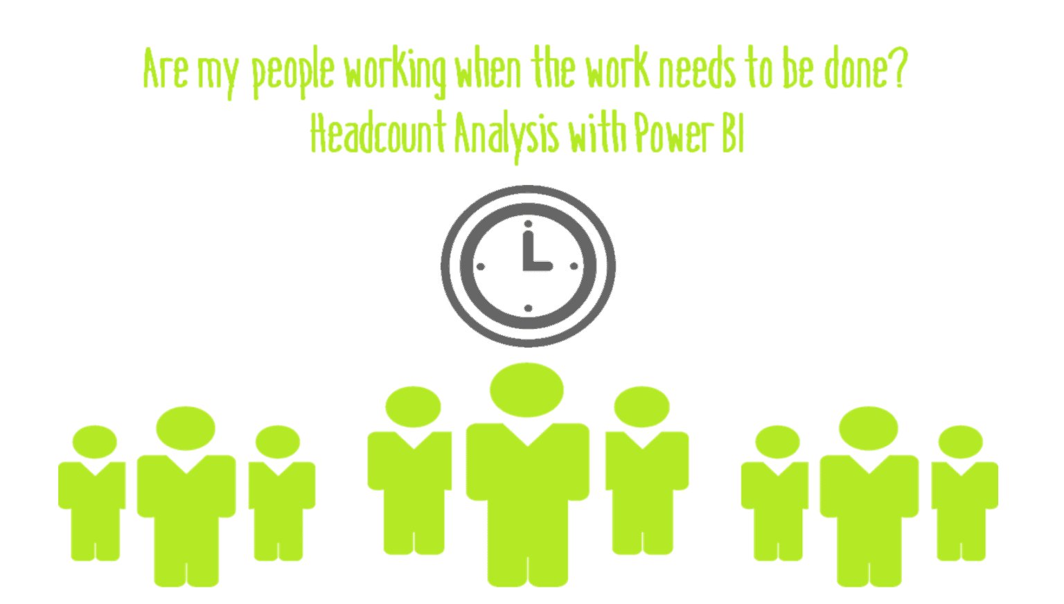 Headcount Analysis in Power BI Based on Work Timing