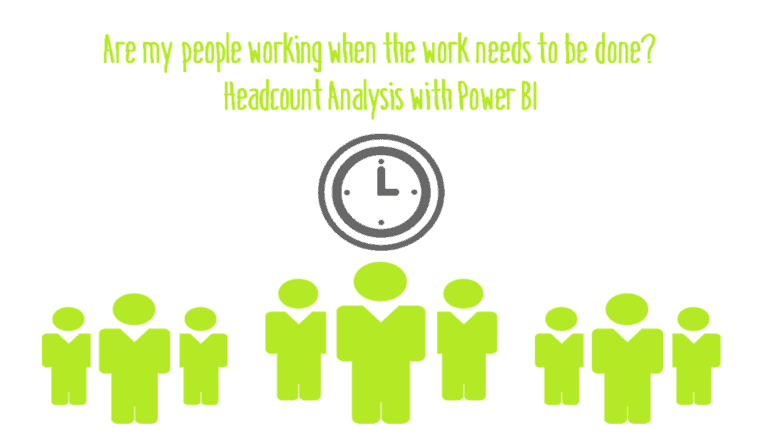 Headcount Analysis in Power BI Based on Work Timing