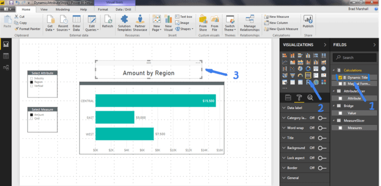 Dynamic Attributes In A Power BI Report - P3 Adaptive