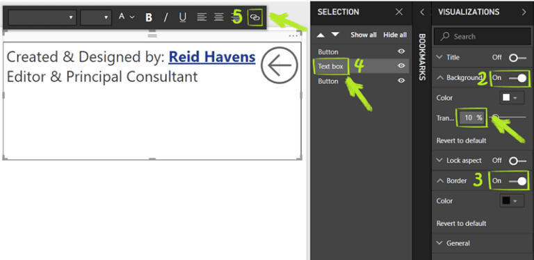 Create Pop-Up Windows with Bookmark Buttons in Power BI