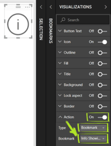 Create Pop-Up Windows with Bookmark Buttons in Power BI