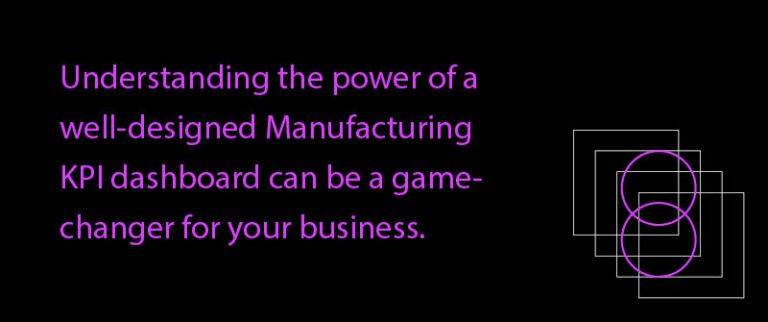 Manufacturing KPI Dashboard - P3 Adaptive