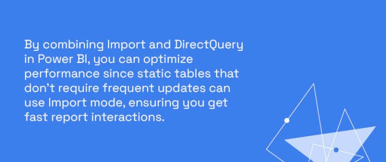 Power BI Import vs DirectQuery Pros and Cons